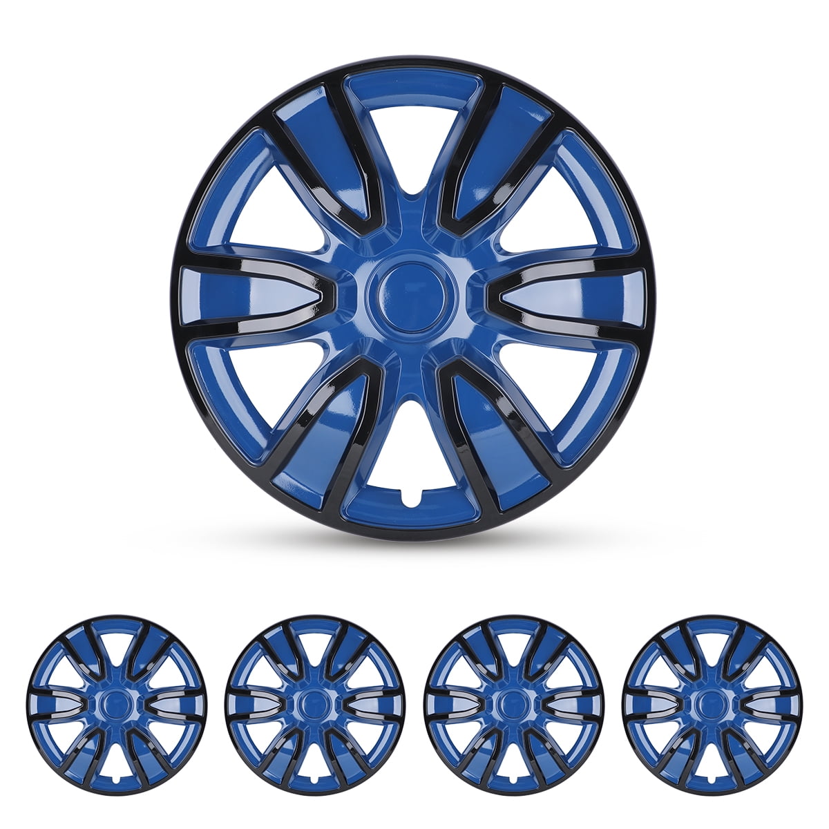 4Pcs Set 14" Universal Wheel Rims Cover Hubcaps,Snap on Car Truck SUV ...