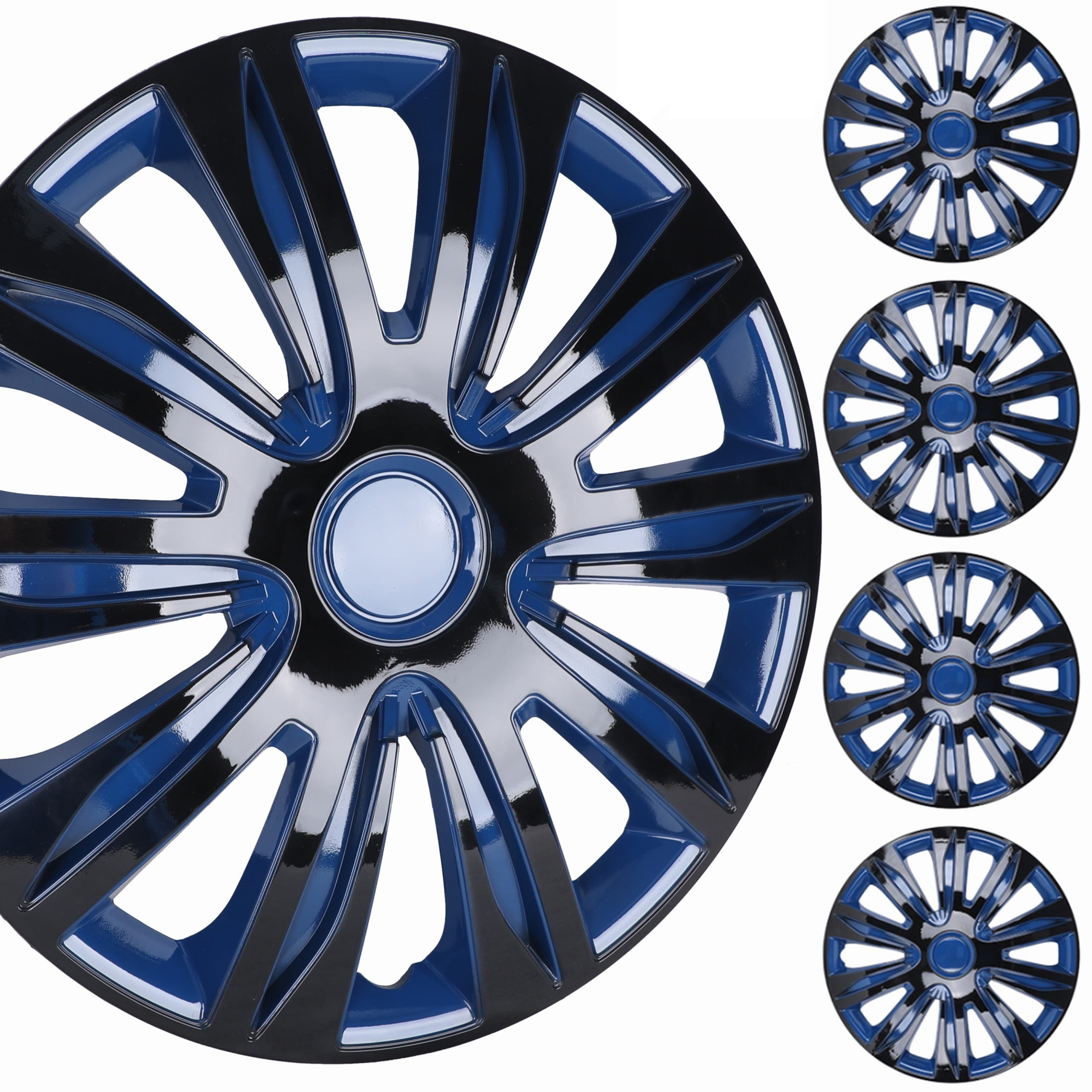 4Pcs/Set 17" Wheel Rims Cover Hubcaps Snap On Car Truck SUV Set Of 4 ...