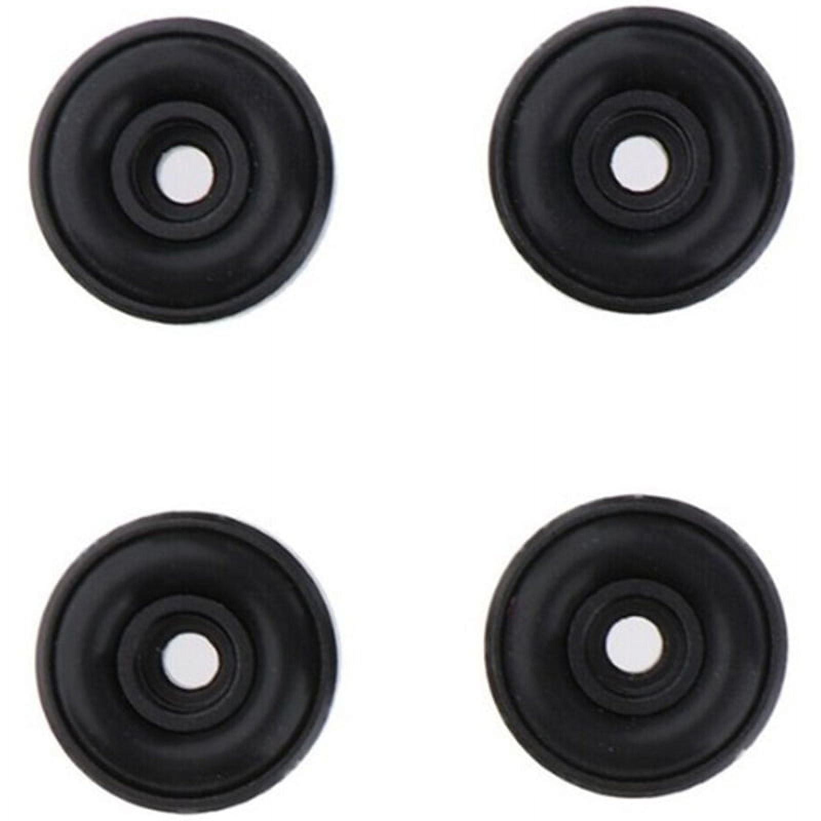 4Pcs/Set Black Aluminum Speaker CD Player Turntable Radio Amplifier ...