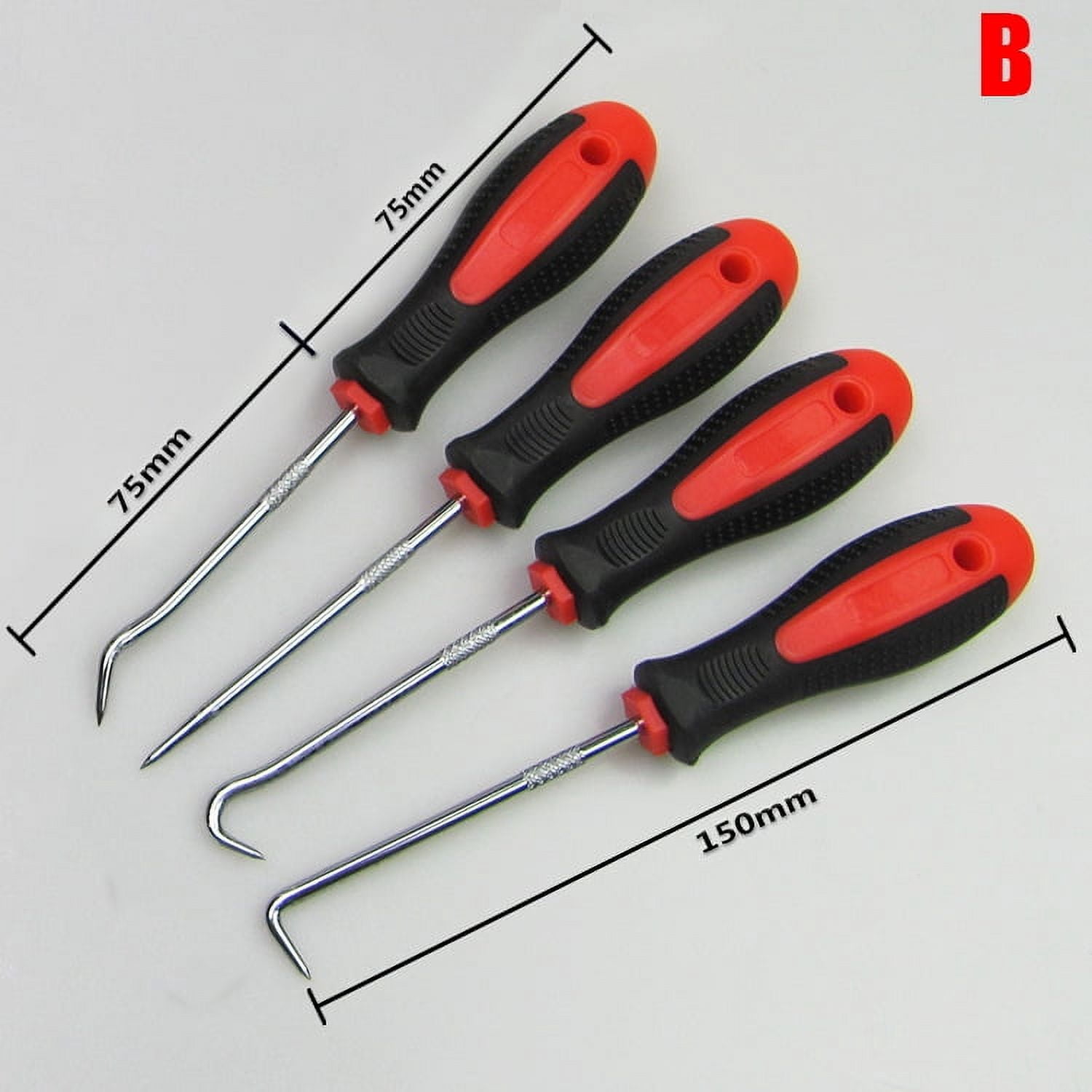 4Pcs/Set Car Long Pick and Hook Gasket Puller Repair Tools Tools ...