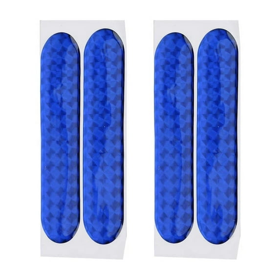 4Pcs/Set Car Reflective Sticker 3D Epoxy Self-adhesive Weather ...