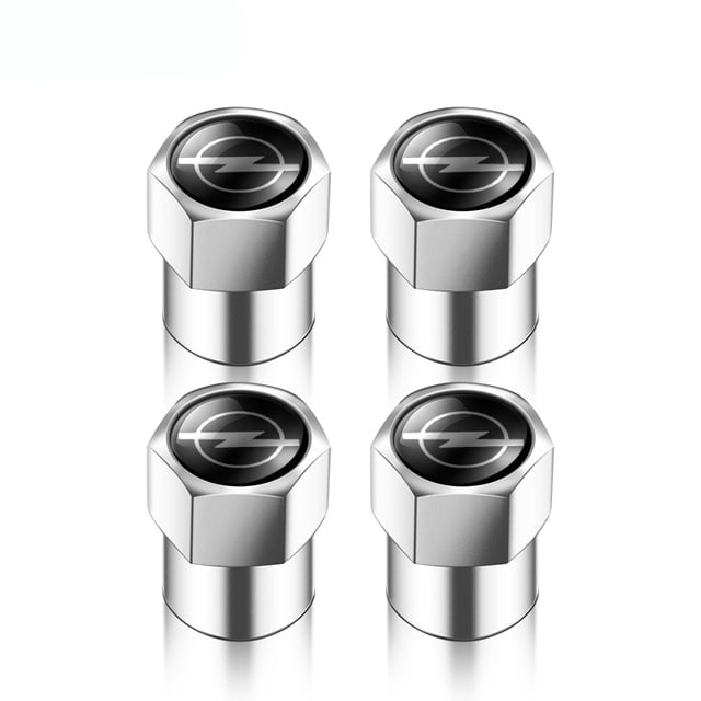 4Pcs/Set Car Wheel Air Valve Stem Cover Caps For Opel Astra H G J ...