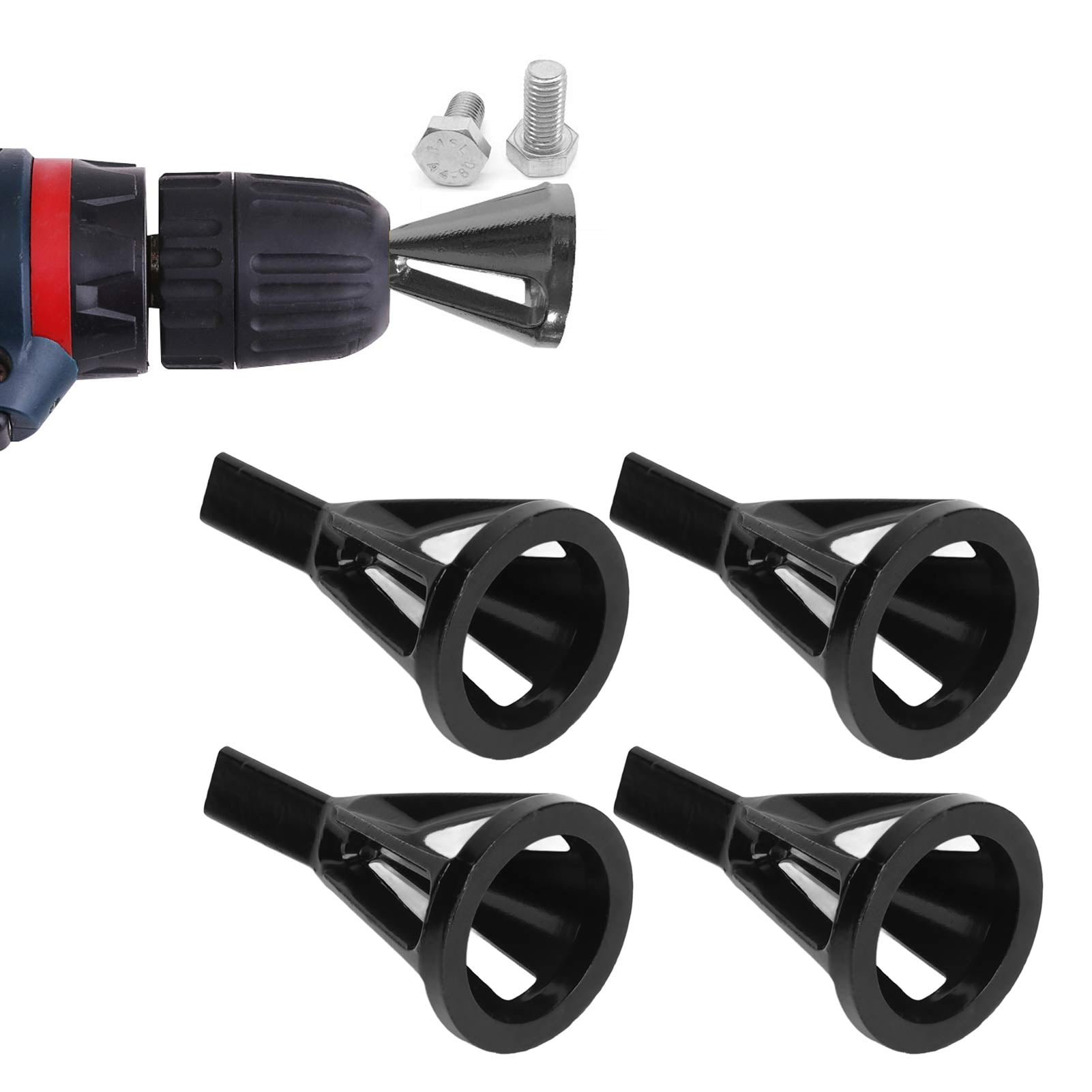 4Pcs Set of Deburring External Chamfering Tool, Hard Alloy Chamfer ...