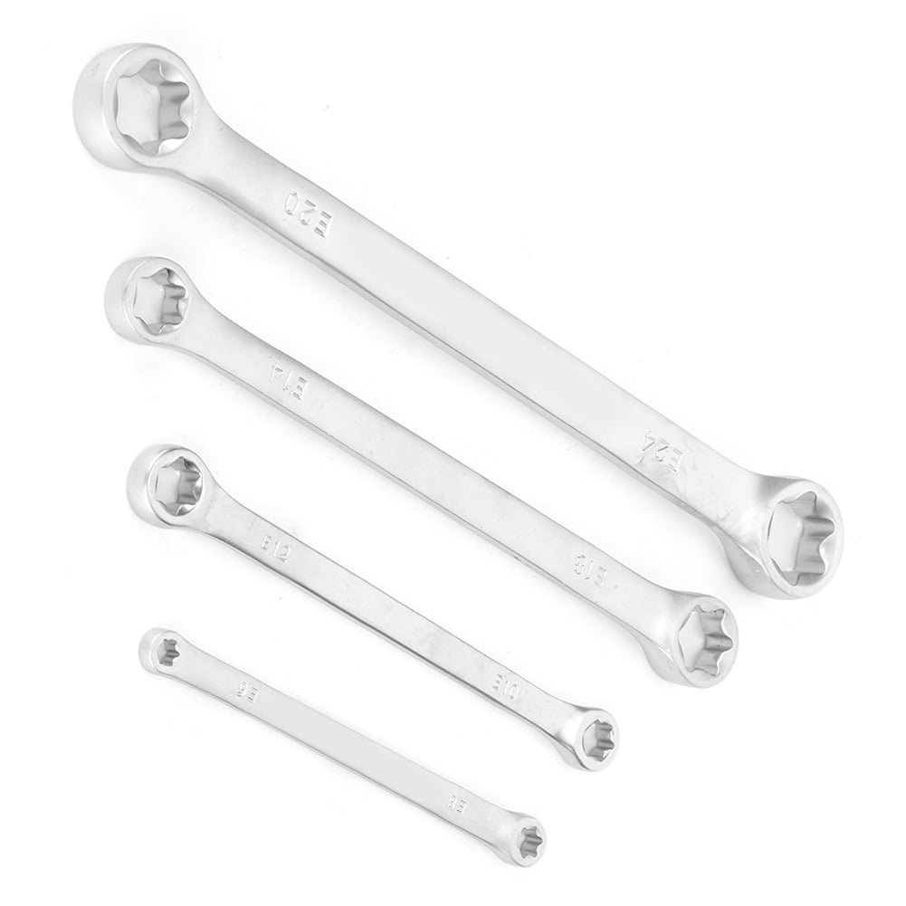4Pcs Set E8 E24 Hex Wrench Double End E Cr Mo Pentalobe Spanner Set Car ...