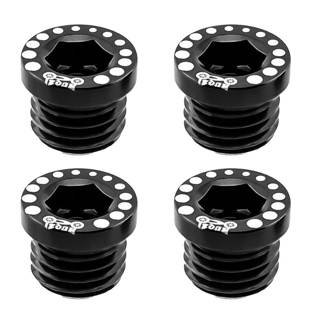 4Pcs/Set Folding Bike V Brake Column Screw Plug Aluminum Alloy MTB ...