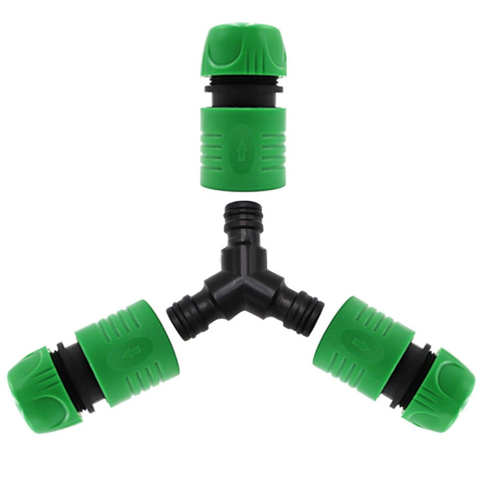 4pcsset Garden Hose Connector Set Including 12 Connectors Y Hose Connector