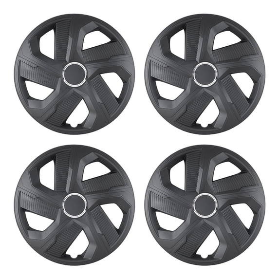 4Pcs Set Hubcap,16" Universal Hubcaps Compatible with Steel Wheel Rims ...