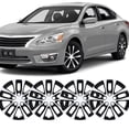 4Pcs Set Hubcap Wheel Cover Replacement,16" Wheel Rim Cover Compatible ...