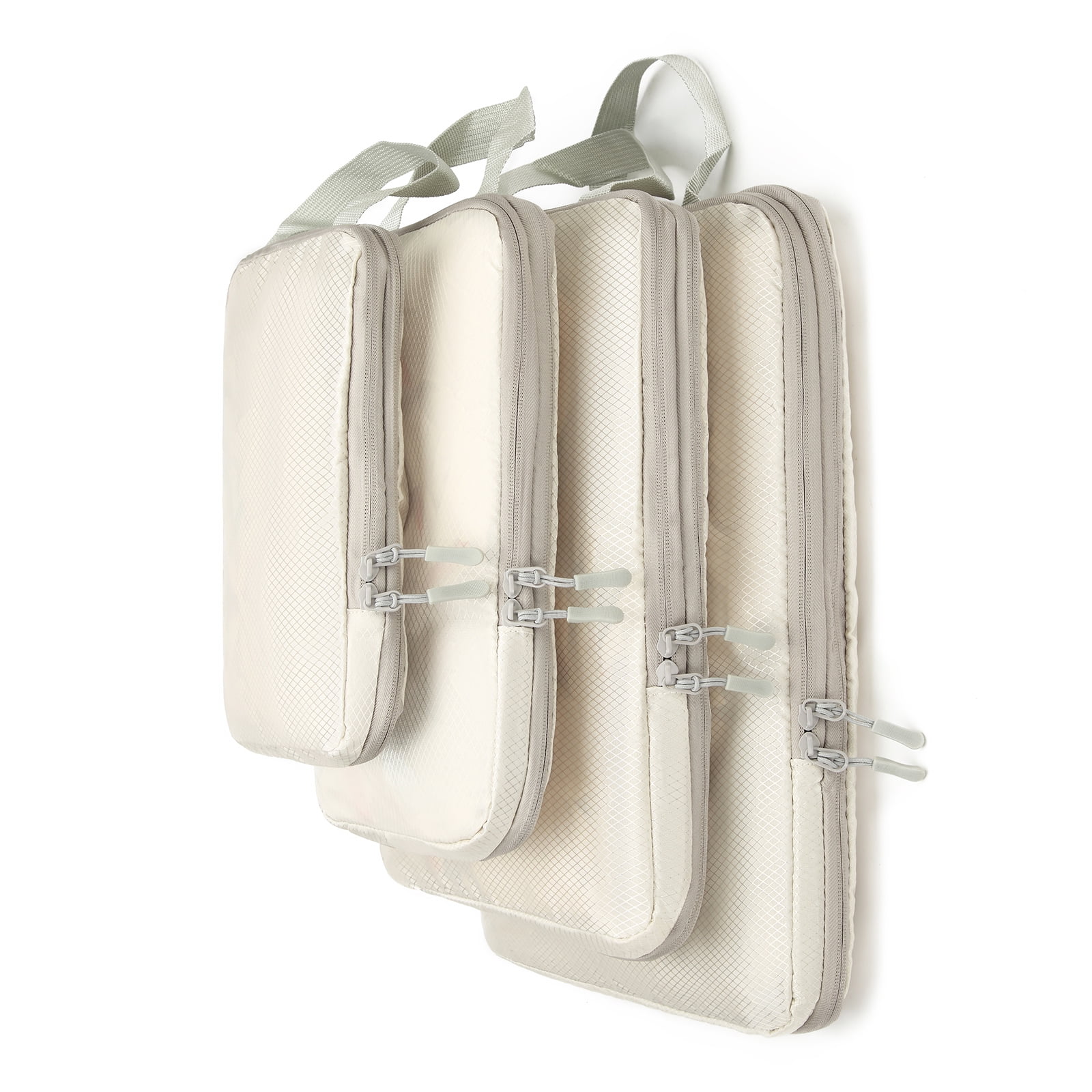 4Pcs/Set Luggage Organizer Packing Cubes Extensible Luggage Cubes ...