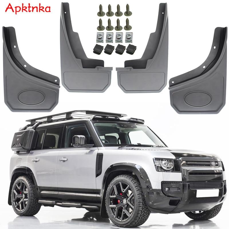 4Pcs Set Mud Flaps Splash Guards Mudguards Guard Car Fender Protection ...