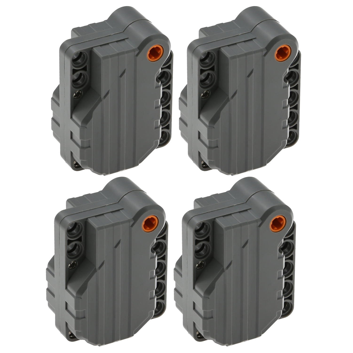 4Pcs/Set Technical Part Pull Back Motor 6x5x3 Compatible with Building ...