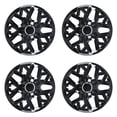 4Pcs/Set Wheel Rims Cover,16" Universal Hubcap Compatible with Steel ...