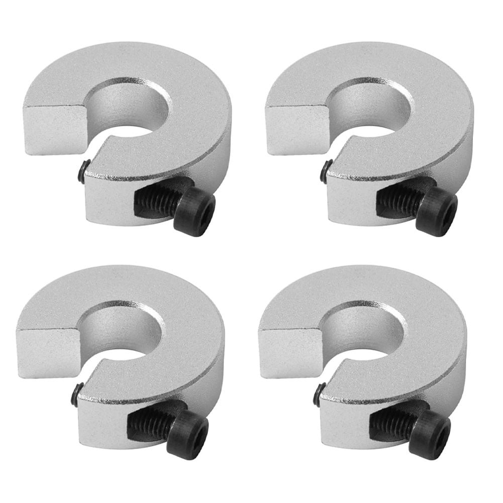 4Pcs Shaft Collar Set for Linear Rail SBR25 Open Fixing Ring Limited ...