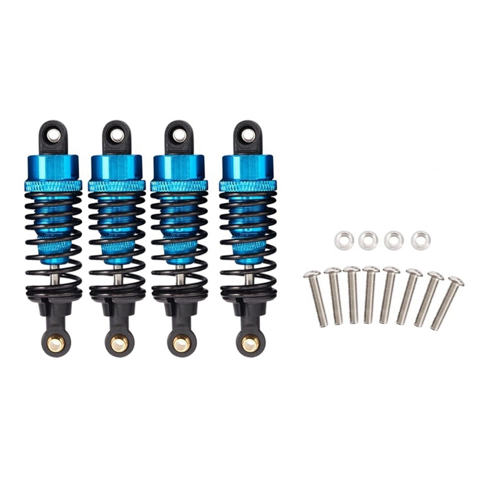 4Pcs Shock Absorbers R/C Car Anti-vibration Device Replacement for Tamiya TT01 TT02 1/10 Spare ...