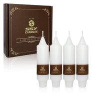 4pcs Tapered Candlesticks Spiral Taper Candle, 10 Inch Candy Colors ...