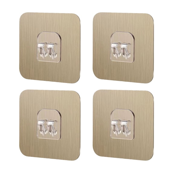4Pcs Shower Caddy Adhesive Replacement Hooks, Waterproof No Drilling ...