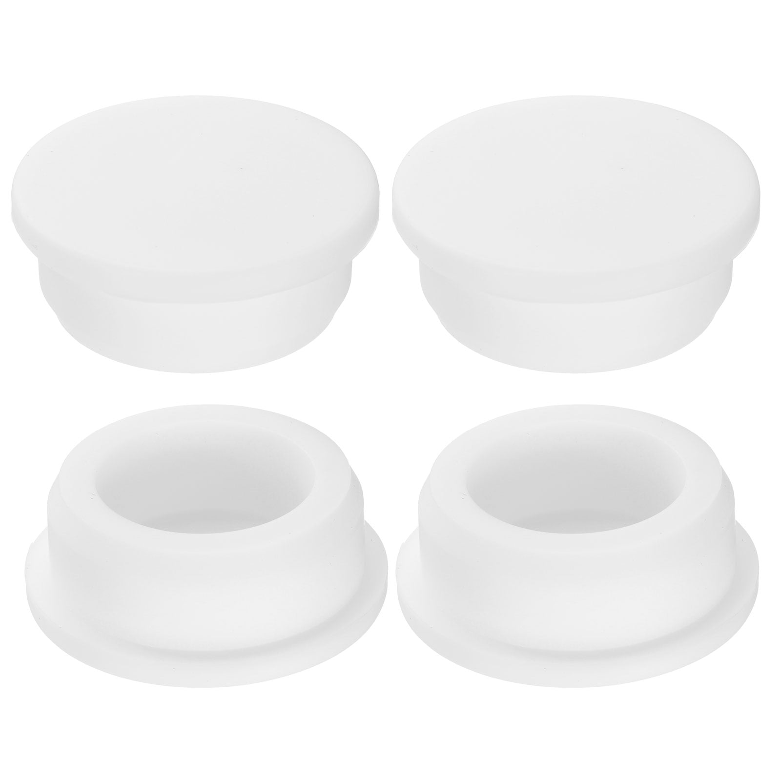 4Pcs Silicone Hole Plug, Waterproof Round Rubber Stoppers Bottle Seal ...