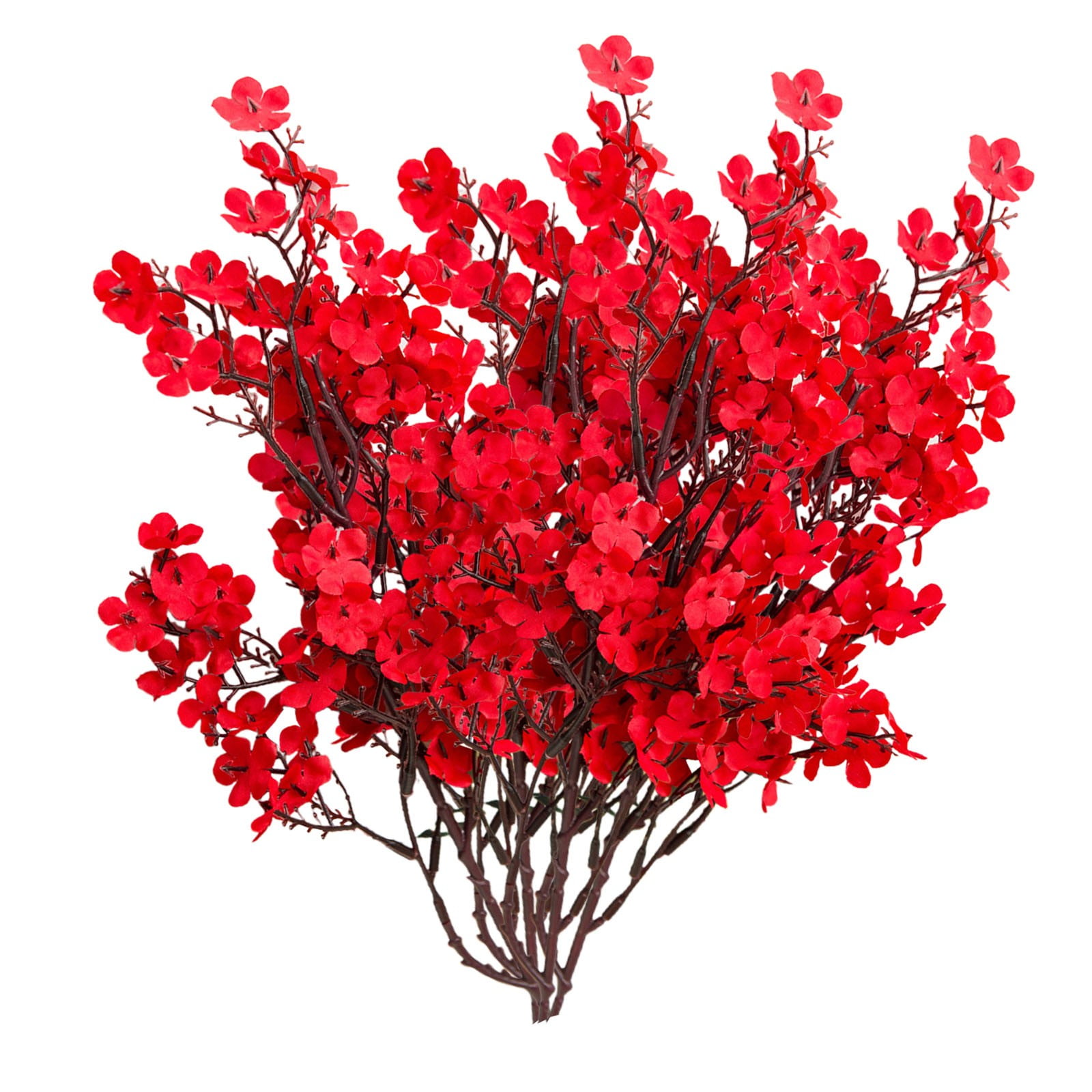 4Pcs Silk Flower Bouquets - PE Foam, Realistic & Low Maintenance - for Wedding, Home, Office ...