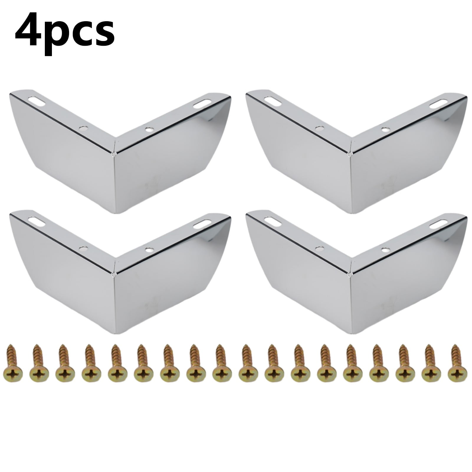 4Pcs Simple L-Shaped 2-In-1 Furniture Leg Bedside Table Support Leg ...