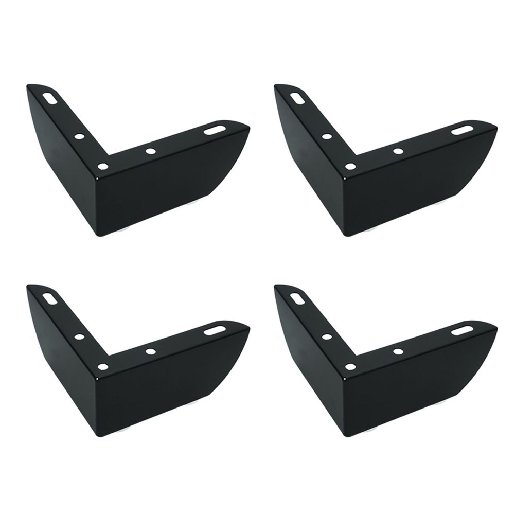 4Pcs Simple L-Shaped 2-In-1 Furniture Leg Bedside Table Support Leg ...