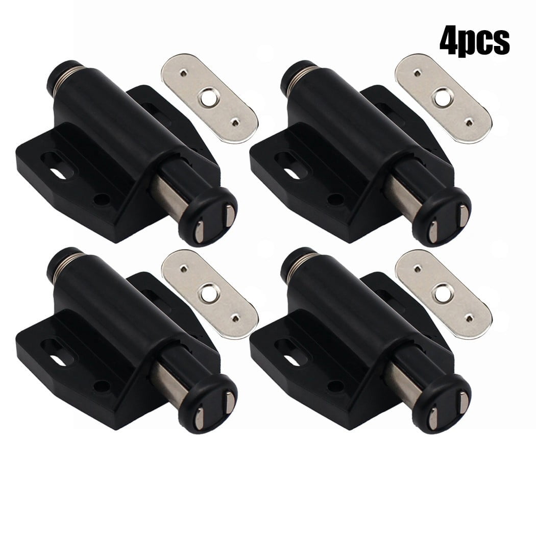 4Pcs Single Magnetic Pressure Push To Open Touch Latch Cabinet Doors ...