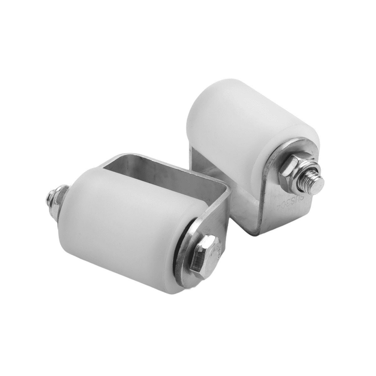 4Pcs Slide Gate Guide Roller 3 Inches Hard Nylon Sliding Rolling Gates ...