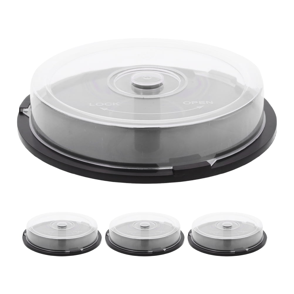 Pawsdot Disc Cases Assorted Color PP for Storage and Organization 4Pcs ...