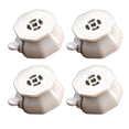 4Pcs Small Furniture Casters Wheel Sticky Sliders with Brake for ...