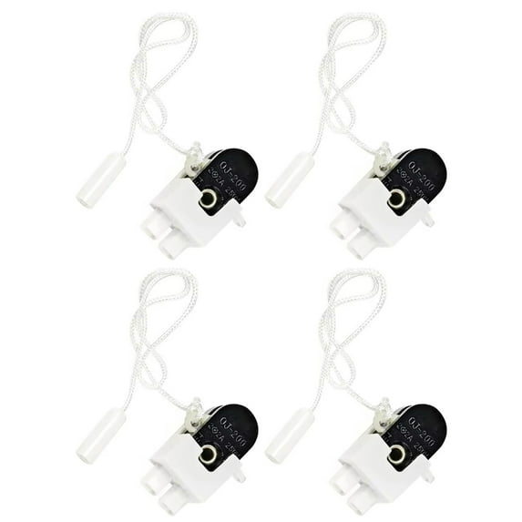 4Pcs Small Portable Size Electrical Cord Switches Easy Installion ...