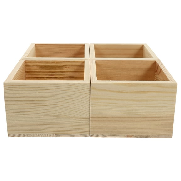 Small Wooden Storage Box