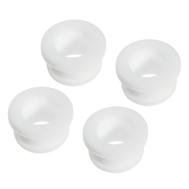 Black SBR Rubber Push-in Grommet - Inner Diameter 5/8", Outer Diameter ...