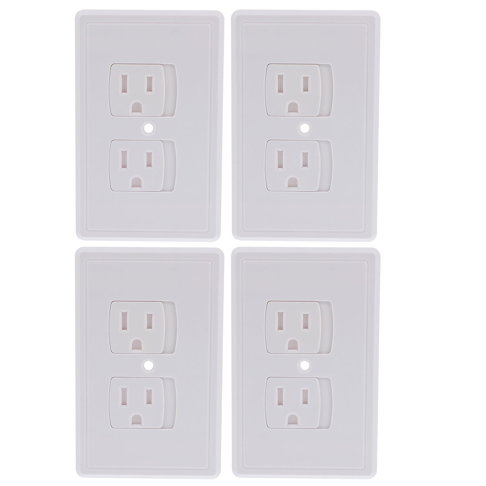 4Pcs Socket Covers French Style Outlet Childproofing Wall Socket Plug ...