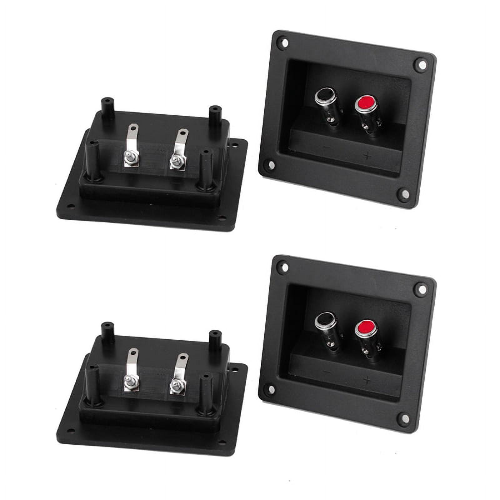 4Pcs Speaker BoX Push Spring Type Binding Post Terminal Connector,4 x ...