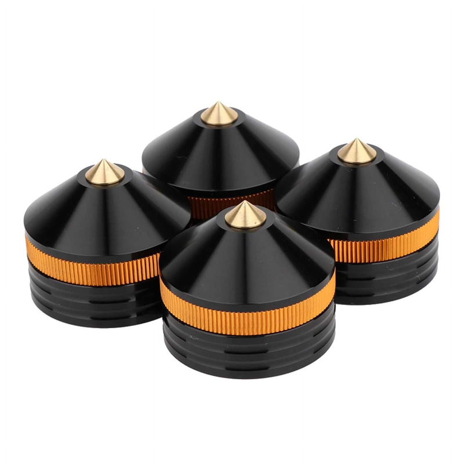 4Pcs Speaker Stand Feet Pad Metal Spikes Cone Floor Foot Nail for ...