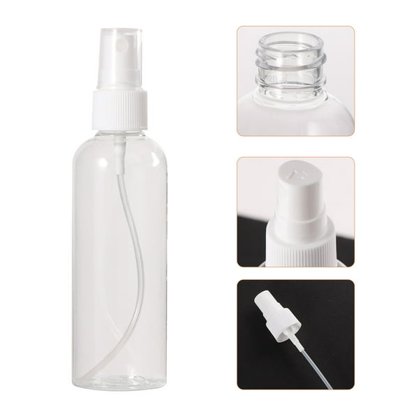 Foxnovo Clear Travel Bottles 4Pcs Plastic Spray Bottle - Walmart.com
