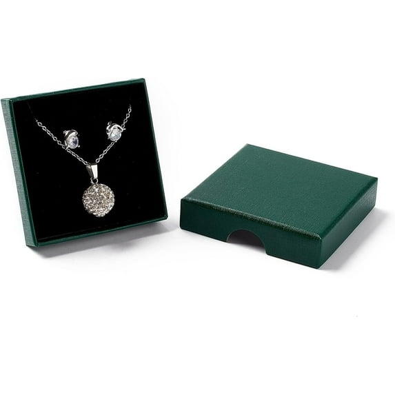 4Pcs Square Paper Jewelry Packaging Boxes Square Jewelry Storage Boxes ...