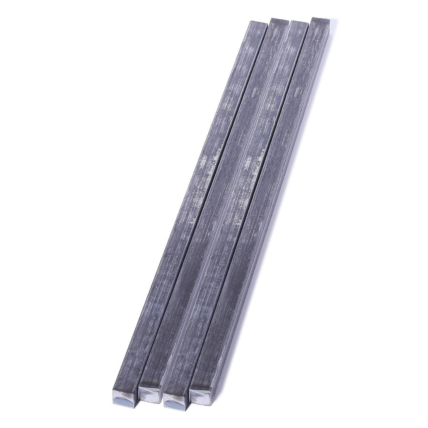 4Pcs Square Steel Key Stock Steel Rod Solid Raw Unplated Steel for DIY ...