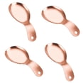 4Pcs Stainless Steel Spoon Stand With Ergonomic Curved Handle Ergonomic ...