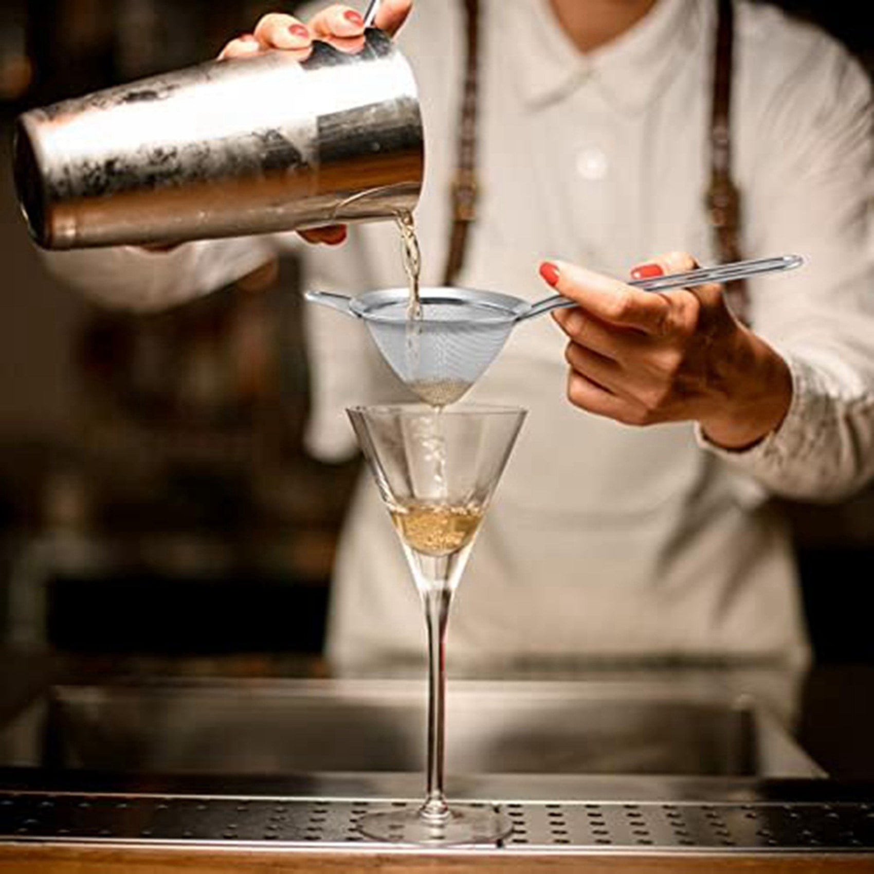 4Pcs Stainless Steel Tea Strainer Small Conical Cone Mesh Strainer for ...