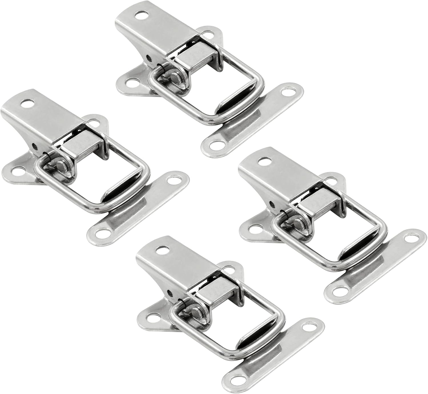 4Pcs Stainless Steel Toggle Latch, 2 Inch Draw Latch Toggle Latch Clamp ...