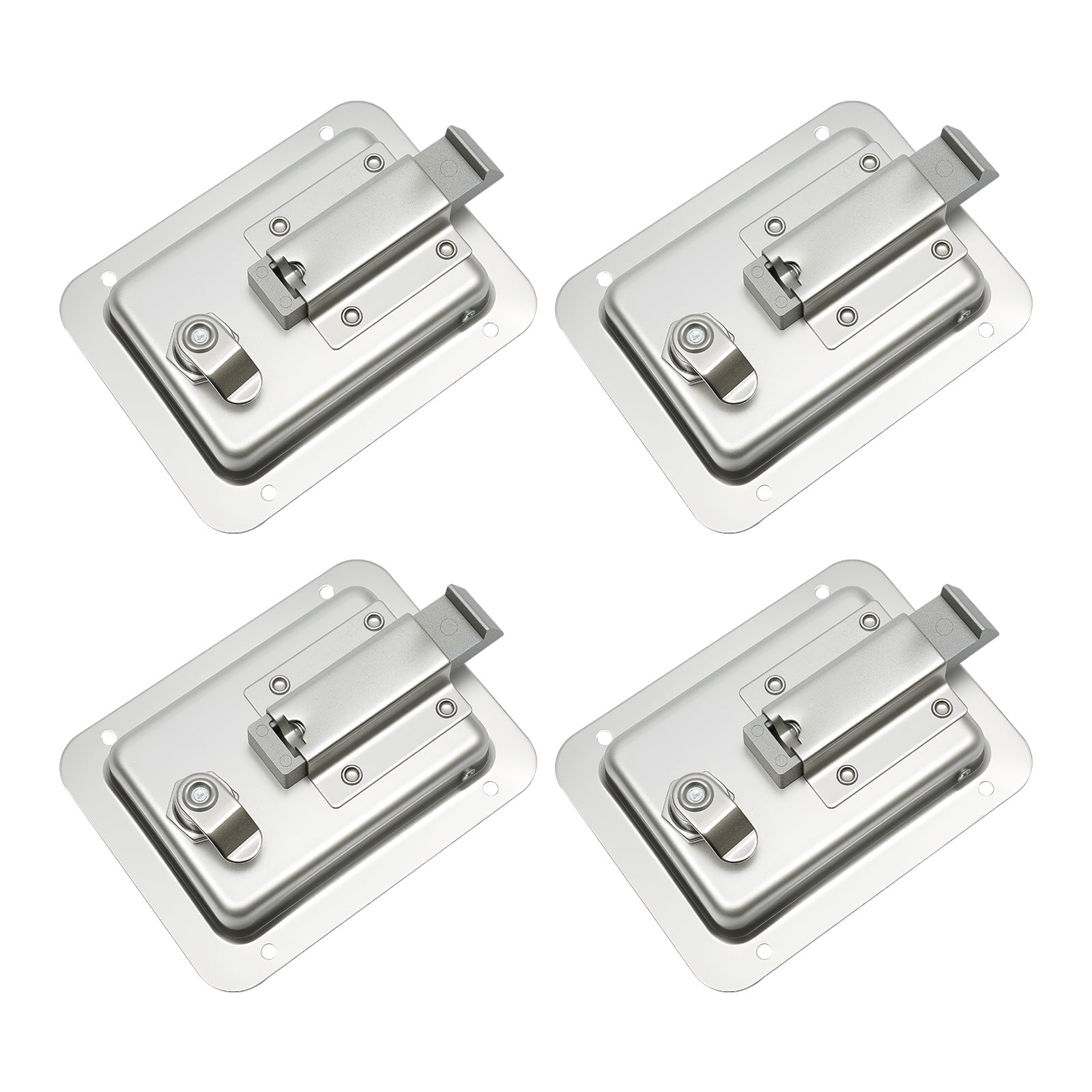 4Pcs Stainless Steel Trailer Paddle Door Latch Handle RV Truck Tool Box ...