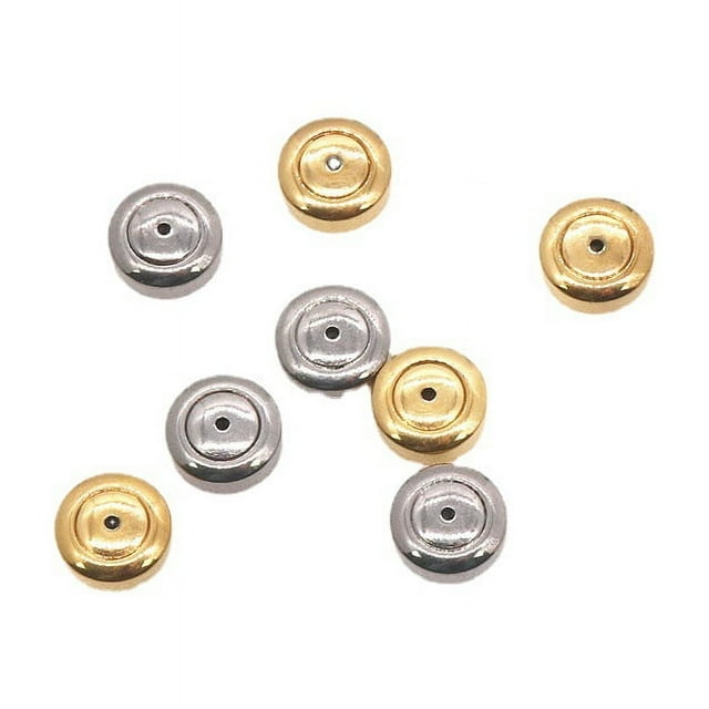 4Pcs Stainless Steel and Silicone Earring Backs for Droopy Ears ...