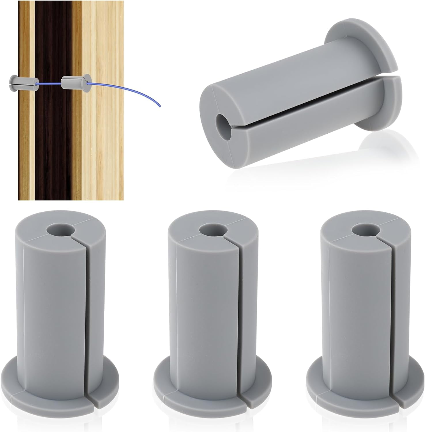 4Pcs Starlink Cable Routing Kit - Silicone Wall Grommets for Cable ...