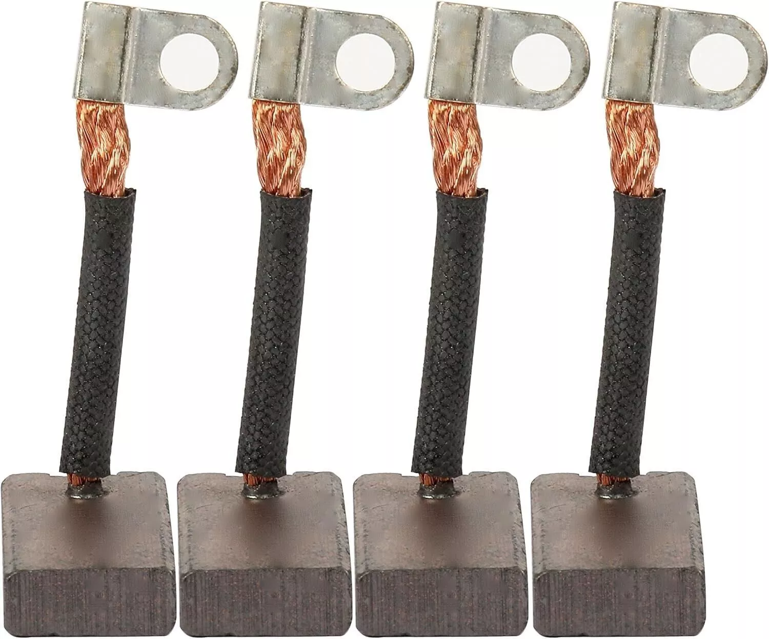 4Pcs Starter Generator Brushes Set for Yamaha Golf Cart Club Car EZ GO ...