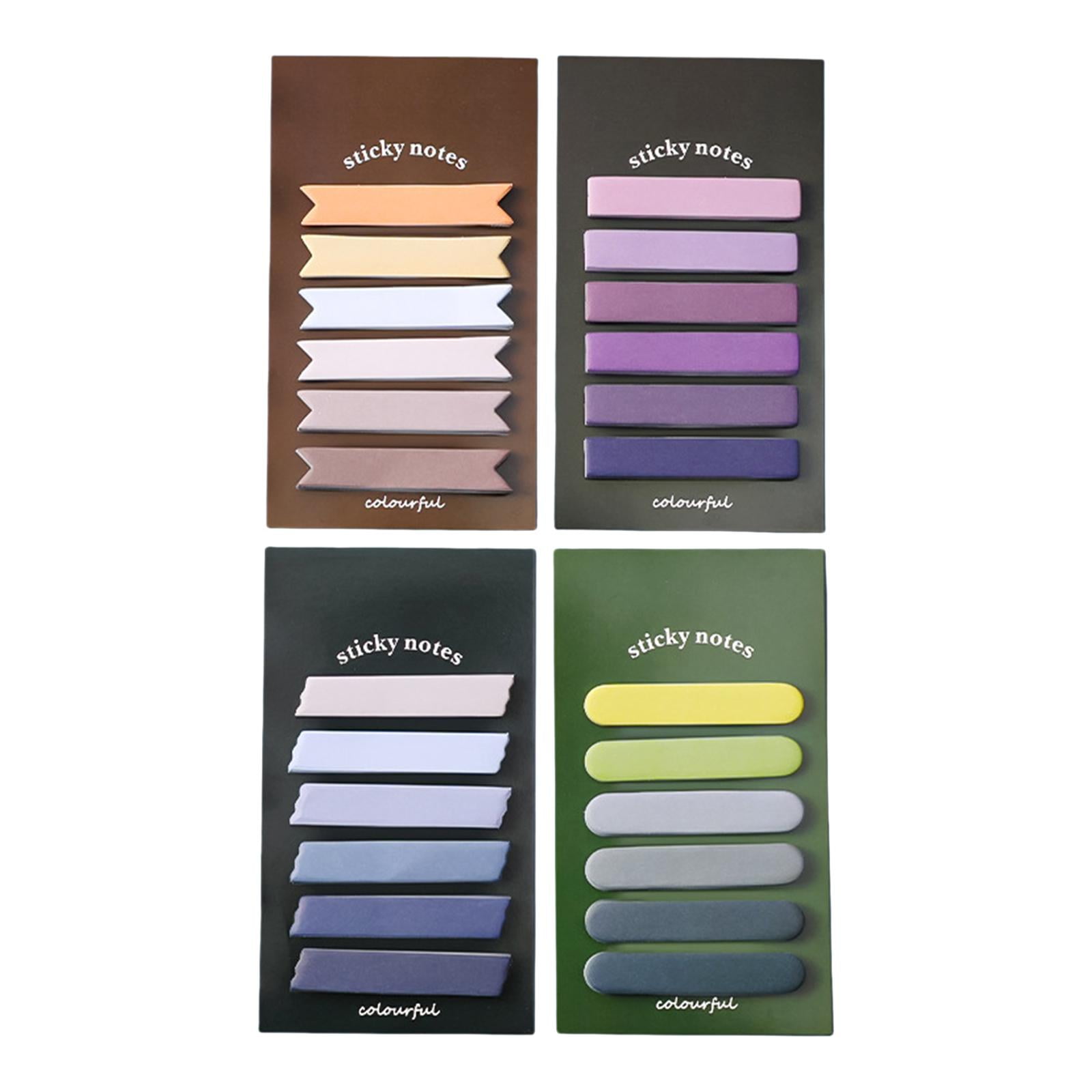 4Pcs Sticky Index Tabs,Writable Page Sticky Notes Repositionable ... 4Pcs Sticky Index Tabs,Writable Page Sticky Notes Repositionable ...