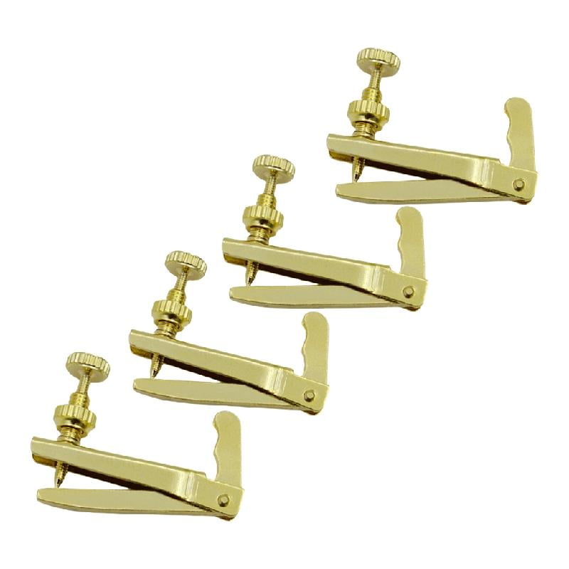 4Pcs String Adjuster Spinner Tuning Screw Violin Fine Tuner Easy to ...
