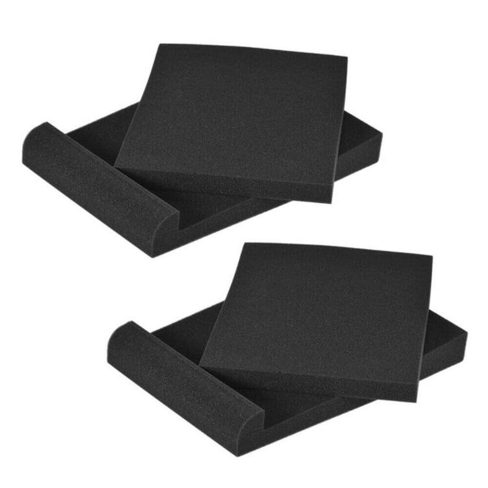 4Pcs Studio Monitor Speaker Isolation Pads High Density Acoustic Foam ...