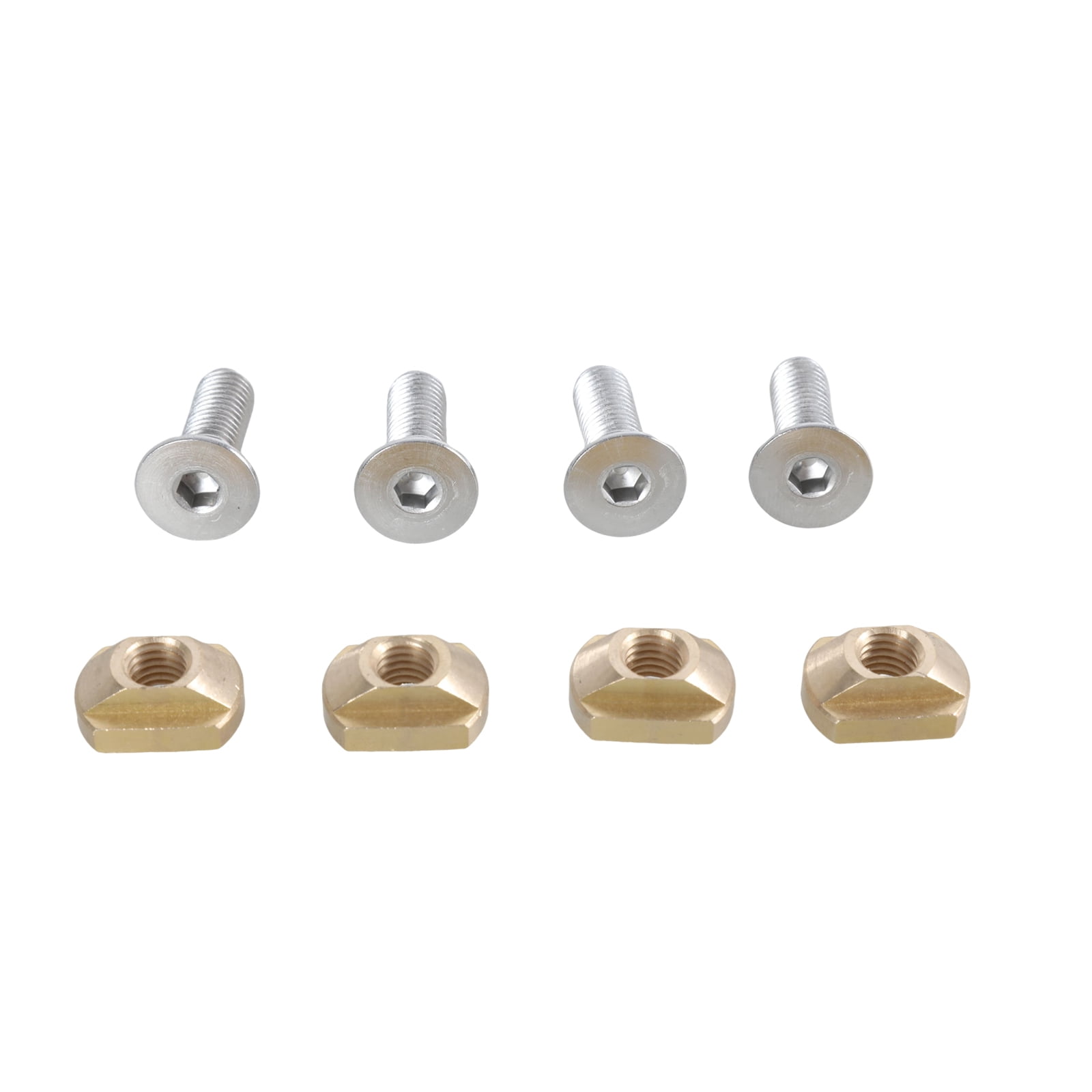 4Pcs Surfboard Hydrofoil Screws 8mm/6mm Mounting T-Nut And Screws for ...