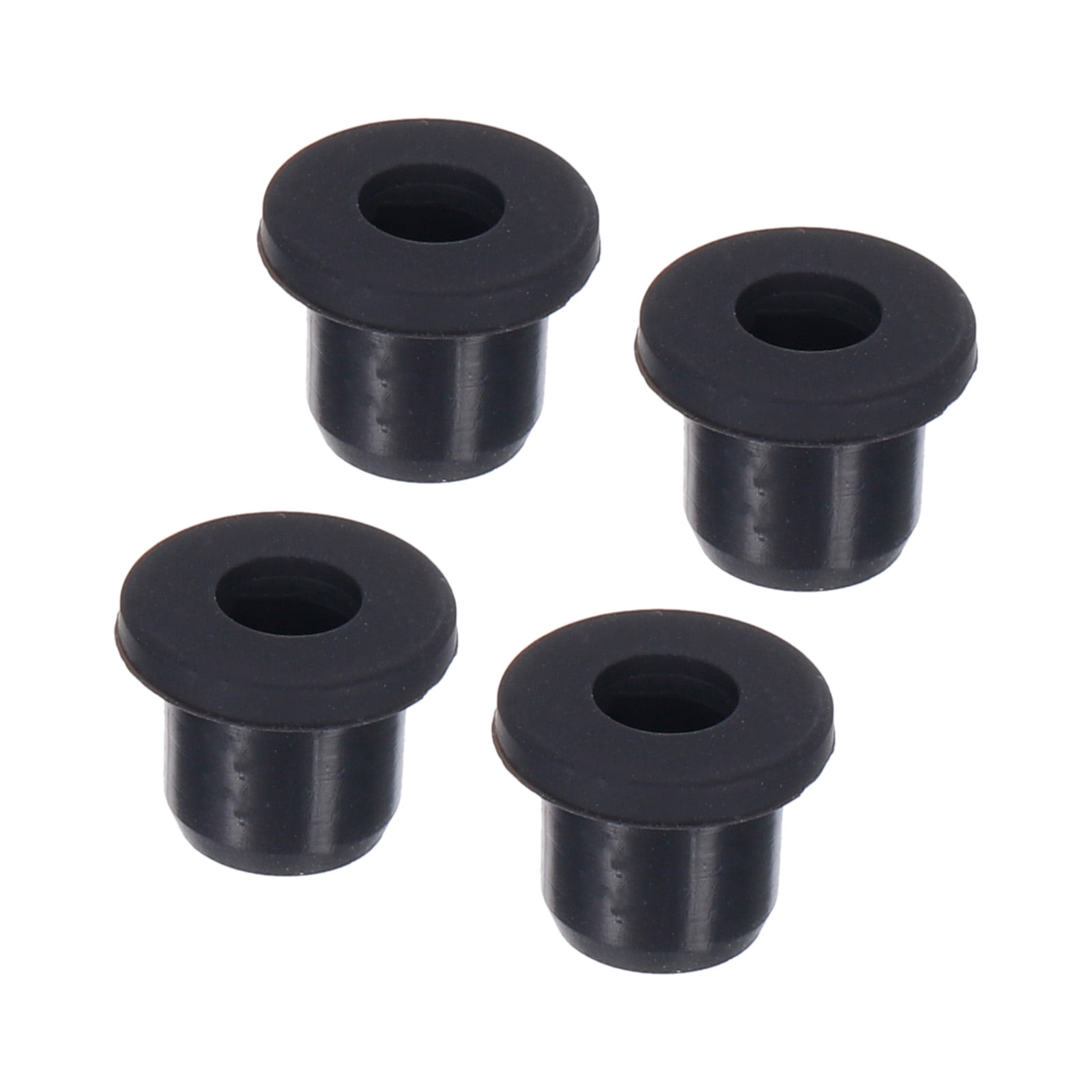 4Pcs T Shape Rubber Grommet Mount Dia 10mm ID 6mm H 11mm Seal ...