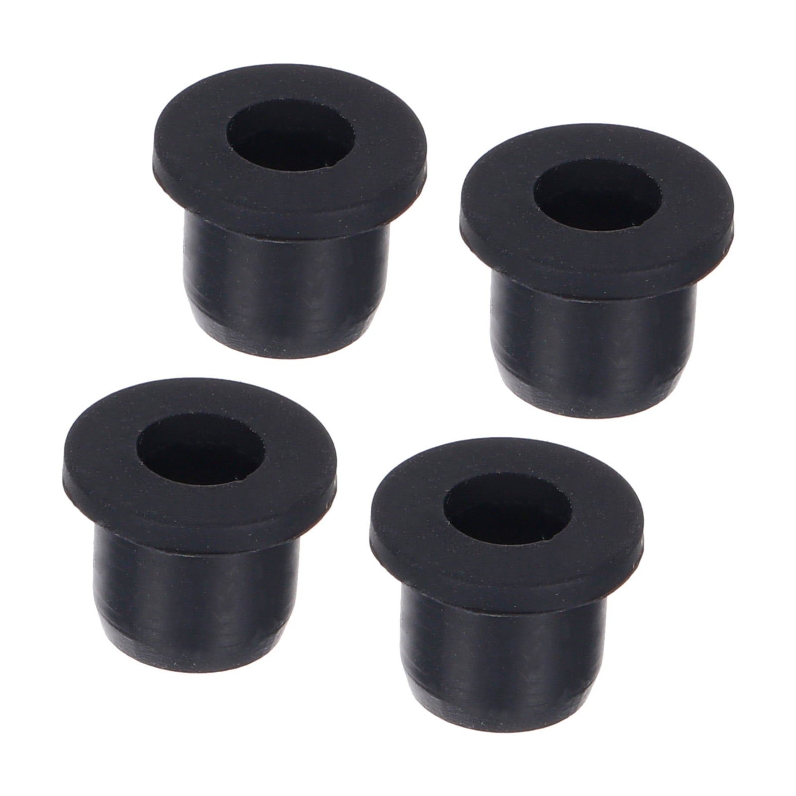 4Pcs T Shape Rubber Grommet Mount Dia 12mm ID 7.5mm H 12mm Seal ...